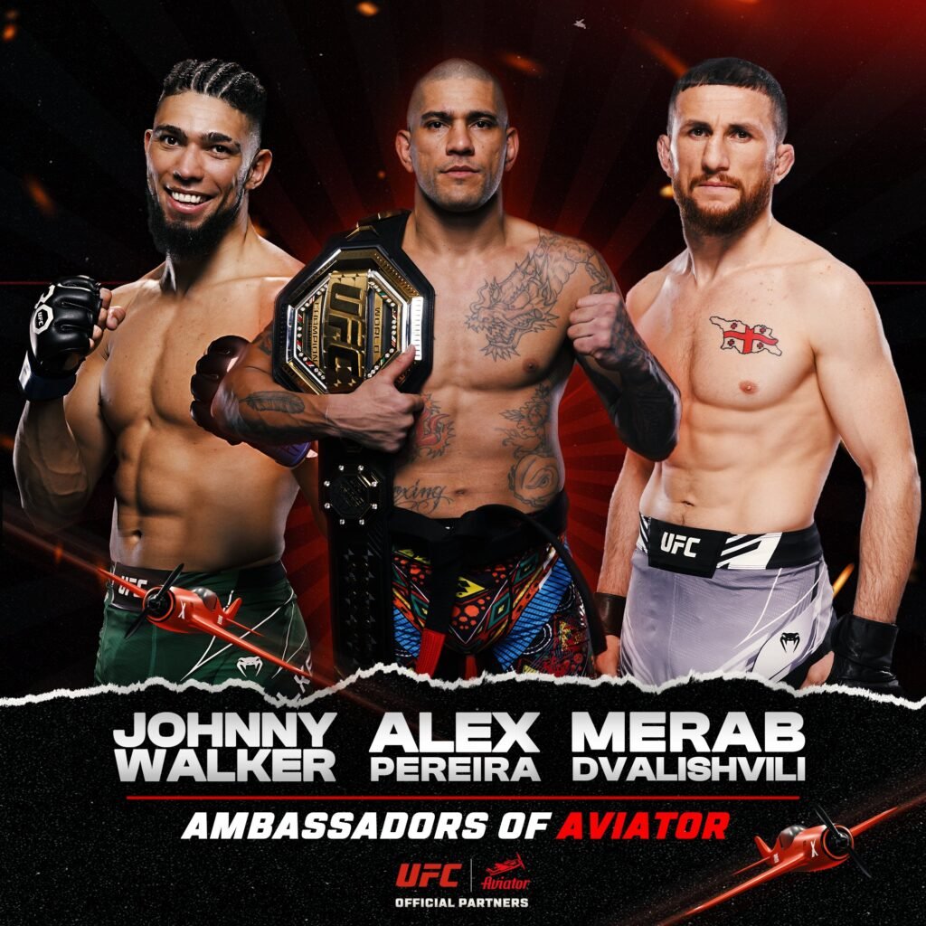 UFC Becomes Official Brand Ambassador for Aviator Game